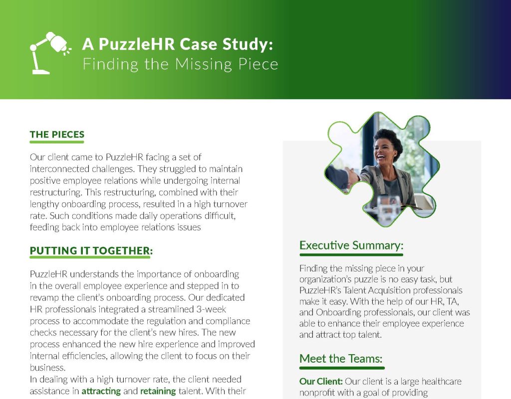 Resources - PuzzleHR